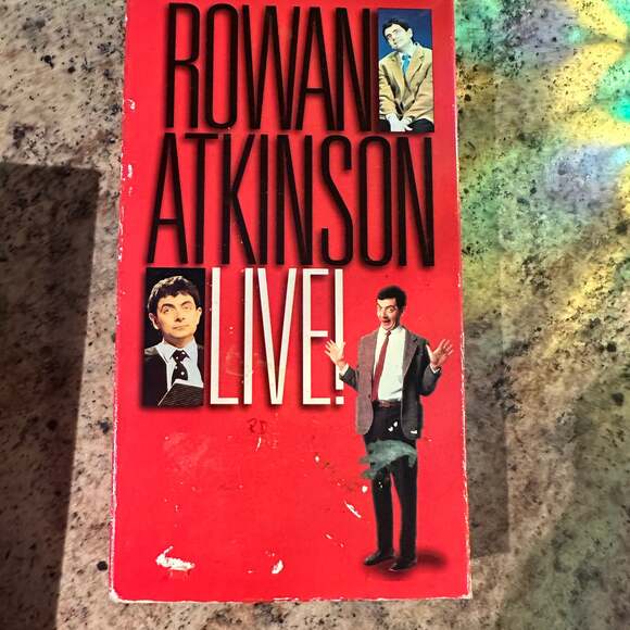 PolyGram Video | Media | Rowan Atkinson Live Vhs Tape | Poshmark